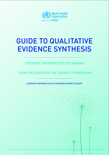 Guide To Qualitative Evidence Synthesis Evidence Informed Policy