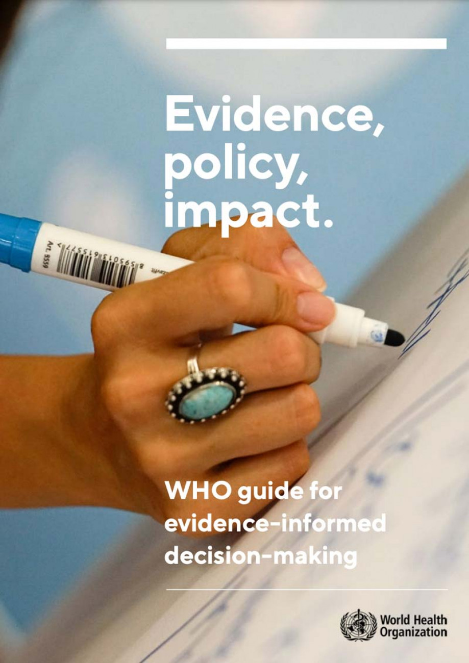 The WHO EIDM Repository - Evidence for impact